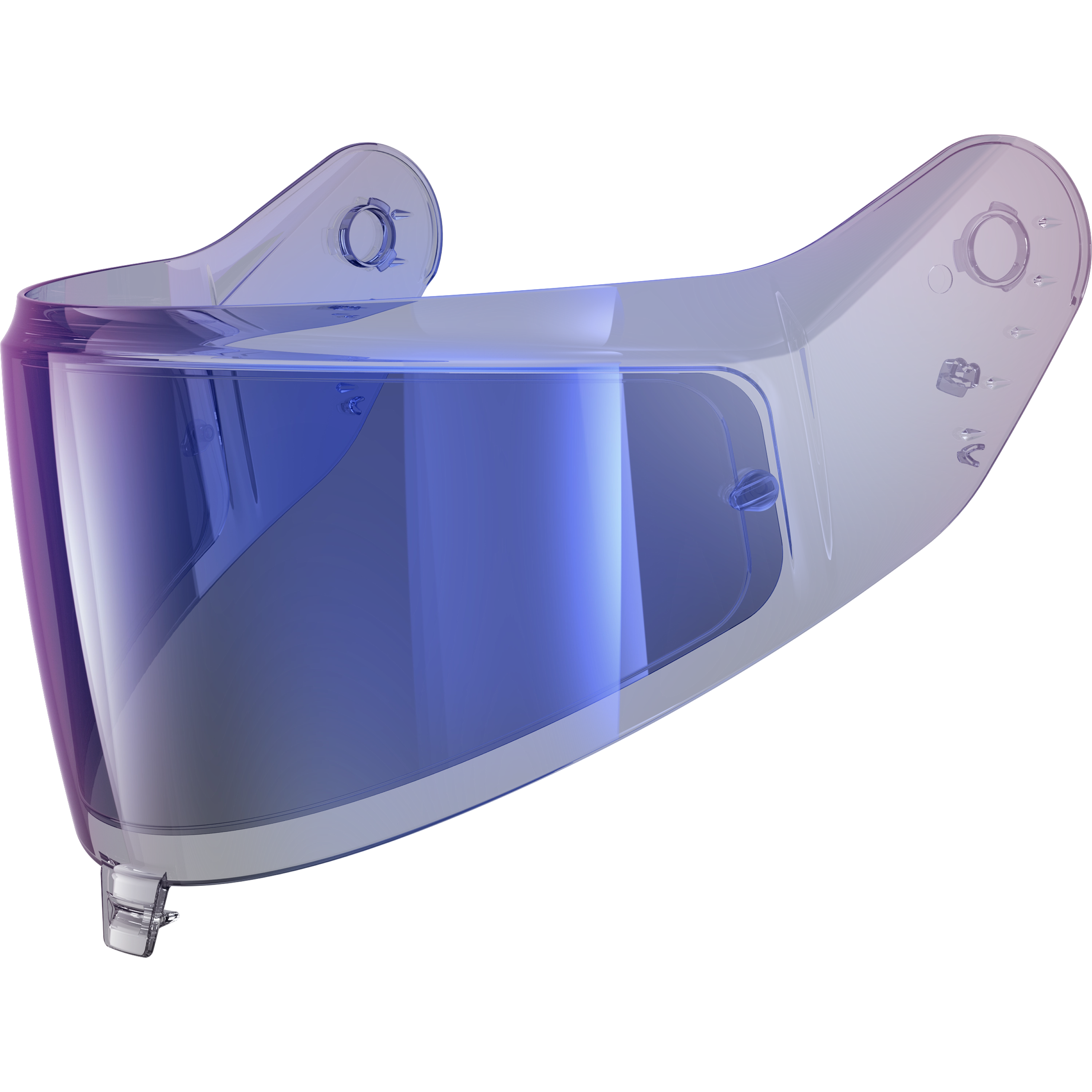 IRIDIUM Scratch-resistant VISOR Homol. Blue – Shark Helmets